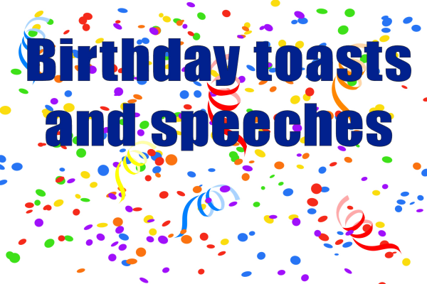 Special Speeches and Toasts